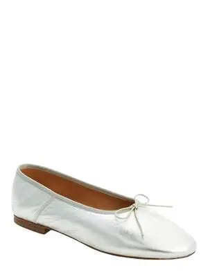 MANSUR GAVRIEL Mansur Gavriel Dream Ballerina Flat Silver Silver