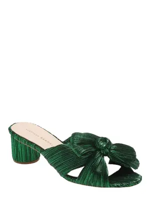 LOEFFLER RANDALL Loeffler Randall Emilia Knot Slide Sandal Emerald