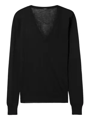 JOSEPH Cashair Cashmere Sweater Black