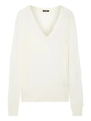 JOSEPH Cashair Cashmere Sweater - Ivory