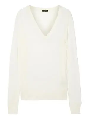 JOSEPH Cashair Cashmere Sweater Neutrals