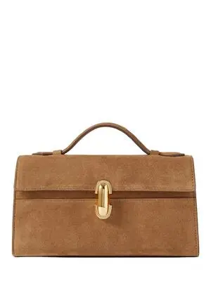 SAVETTE Symmetry Pochette Suede Tote