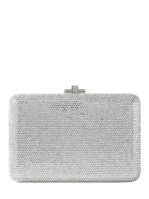 Judith Leiber Slim Slide Clutch - Silver