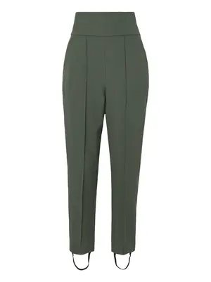 Loulou De Saison Loulou De Saison Pinzon Stretch-Wool Tapered Pants Green
