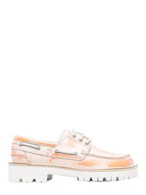Camper Eki Tie-dye Loafers - Orange