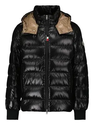 Moncler Cuvellier Nylon Down Jacket - Black