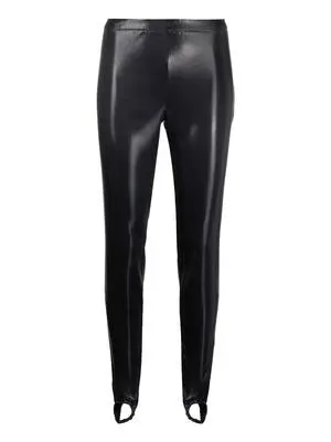 DSQUARED2 Faux Leather Stirrup Leggings