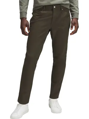 Lululemon ABC Slim-Fit 5 Pocket Pant 32L Dark Olive