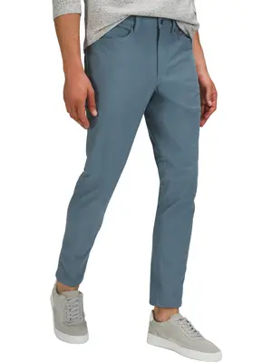 Lululemon ABC Slim-Fit 5 Pocket Pant 34L River Blue