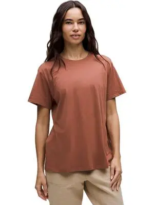 Lululemon All Yours Cotton T-shirt - Ancient Copper