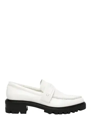 Senso Met I Leather Loafers - White