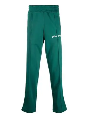 Palm Angels Logo-print Track Pants - Green