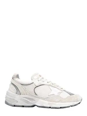GOLDEN GOOSE Panelled Leather Sneakers - White