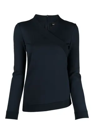 EMPORIO ARMANI Emporio Armani Wrap-neckline Jumper