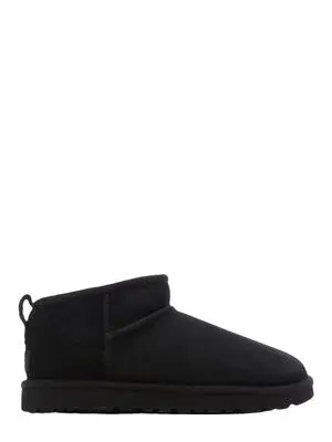 UGG Classic Ultra Mini Ankle Boots Black