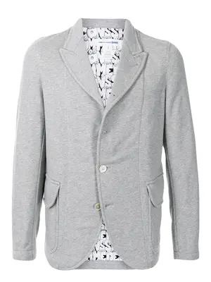 Comme Des Garçons Single-breasted Blazer - Grey