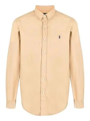 Polo Ralph Lauren Polo Pony-embroidered Shirt - Neutrals