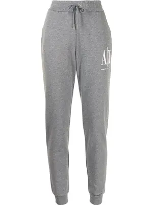 Armani Exchange Logo-print Sweatpants - Grey