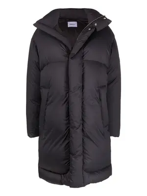 AMBUSH Logo-patch Padded Coat - Black