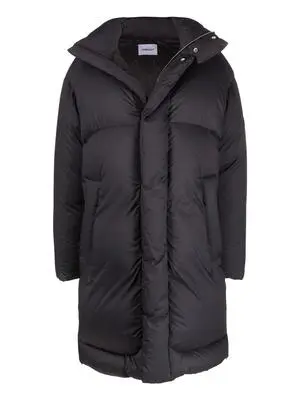 AMBUSH Logo-patch Padded Coat - Black