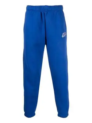 DIESEL® Logo Patch Sweatpants - Blue