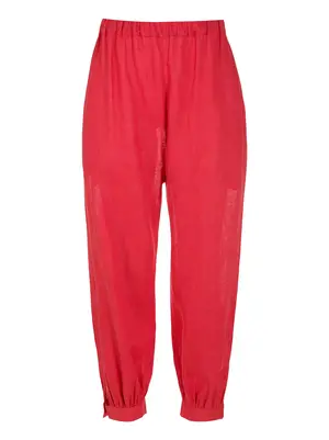 CLUBE BOSSA Sam Cropped Trousers - Red