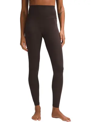 Lululemon High-Rise Pant With Pockets 28" Espresso