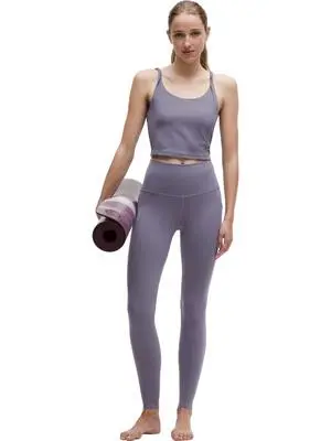 Lululemon High-Rise Pant With Pockets 28" Grape Mist