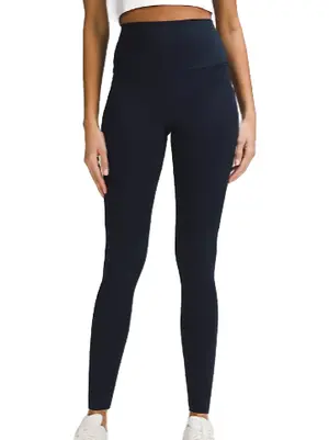 Lululemon High-Rise Pant With Pockets 28" Navy Blue