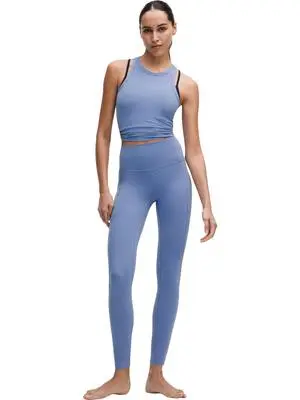 Lululemon High-Rise Pant With Pockets 28" Prep Blue