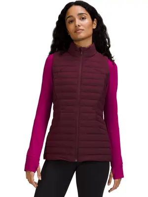 Lululemon Pack It Down Vest Cassis