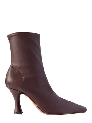 NEOUS NEOUS Ran Stretch-leather Ankle Boots Brown