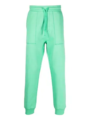 Nanushka High-waisted Tapered Trousers - Green