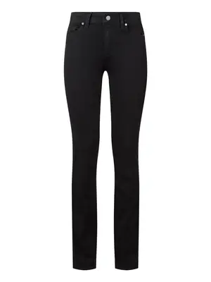 Paige Hoxton Straight Leg Jeans - Black