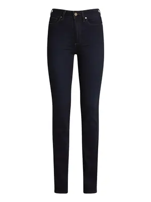 Paige Paige Hoxton Straight Leg Jeans Blue