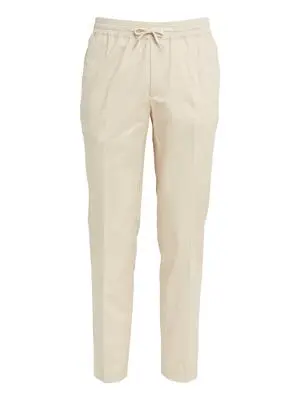 Sandro Drawstring Trousers Beige