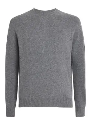 JIL SANDER Virgin Wool-cashmere Sweater - Grey