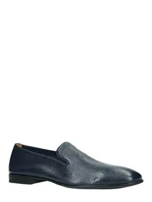 BROTINI Deerskin Leather Loafers - Navy