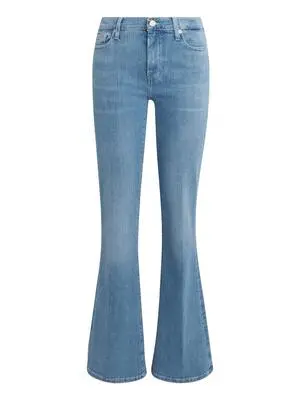 7 For All Mankind Dojo Flare Jeans - Blue
