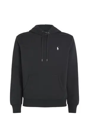 Ralph Lauren Cotton Polo Pony Hoodie - Black