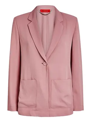 Max & Co. Single-Breasted Blazer Pink