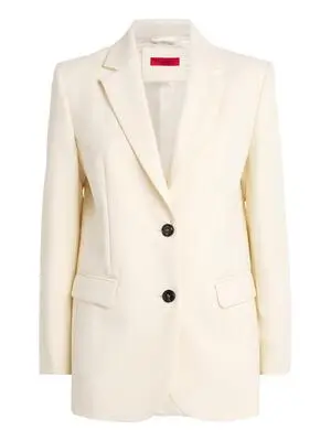 Max & Co. Single-Breasted Blazer White
