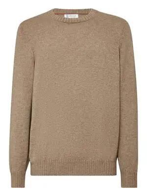 Brunello Cucinelli Cashmere Crew-neck Sweater - Brown