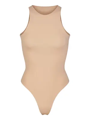SKIMS Skims Fits Everybody Thong Bodysuit Beige