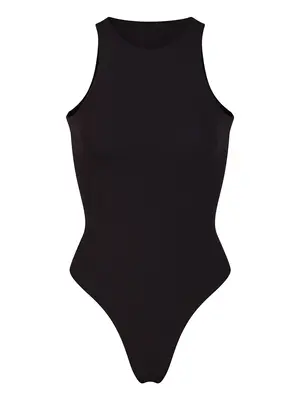 SKIMS Skims Fits Everybody Thong Bodysuit Black