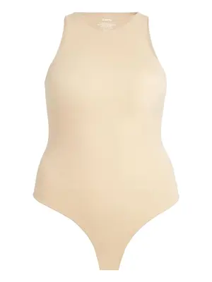 SKIMS Skims Fits Everybody Thong Bodysuit Nude