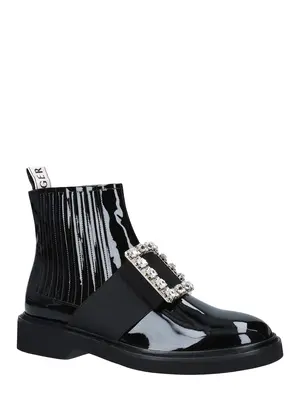 ROGER VIVIER Chelsea Viv' Rangers Boots - Black