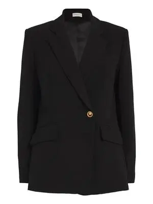 Claudie Pierlot Claudie Pierlot Double-Breasted Blazer Black