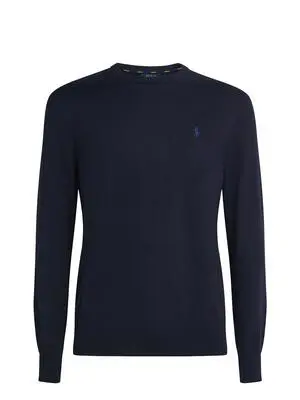 Polo Ralph Lauren Pima Cotton Crewneck Sweater Navy