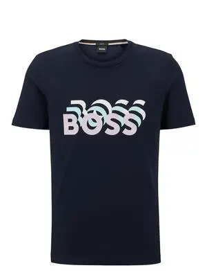 BOSS Logo T-shirt - Blue
